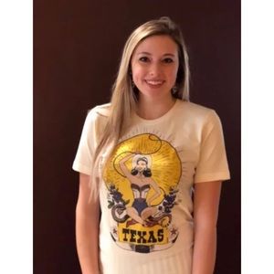 original cowgirl clothing | Tops | Rockin B Ranch Texas Tshirt Retro ...